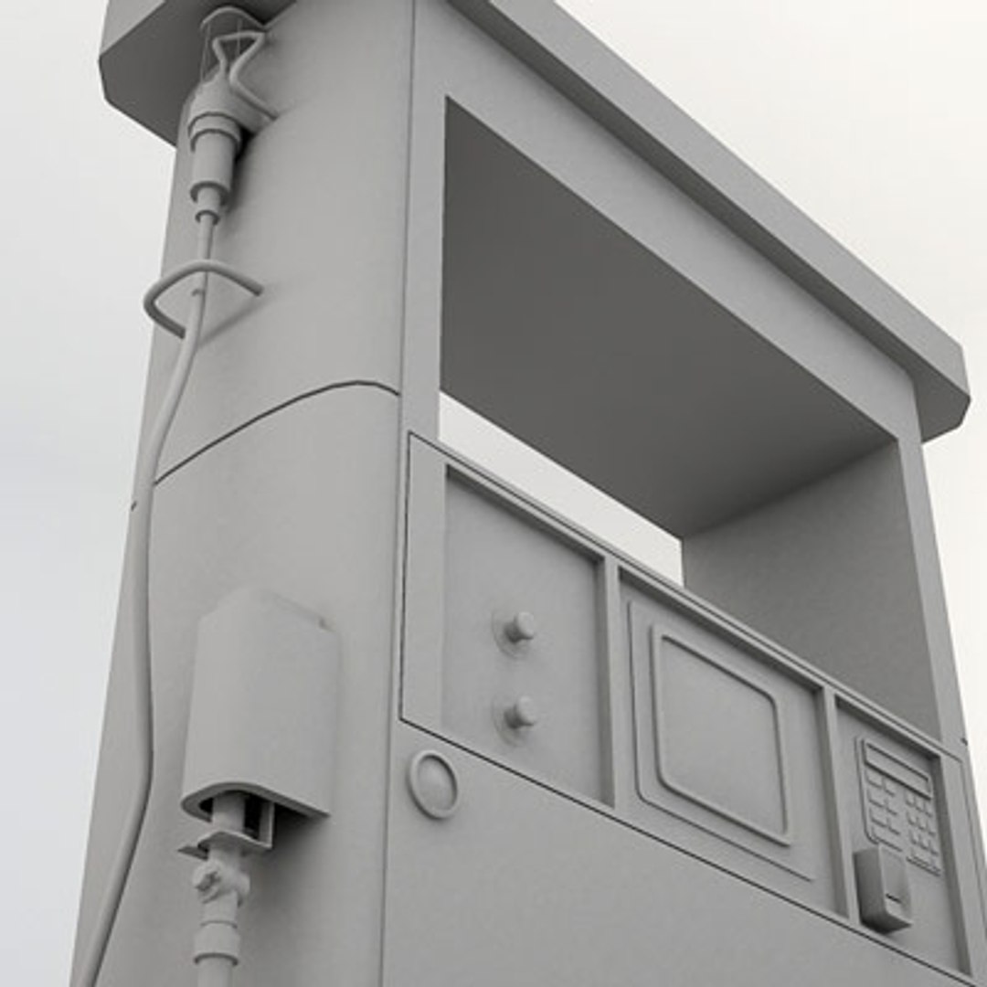 Station Hydrogen 3d Model