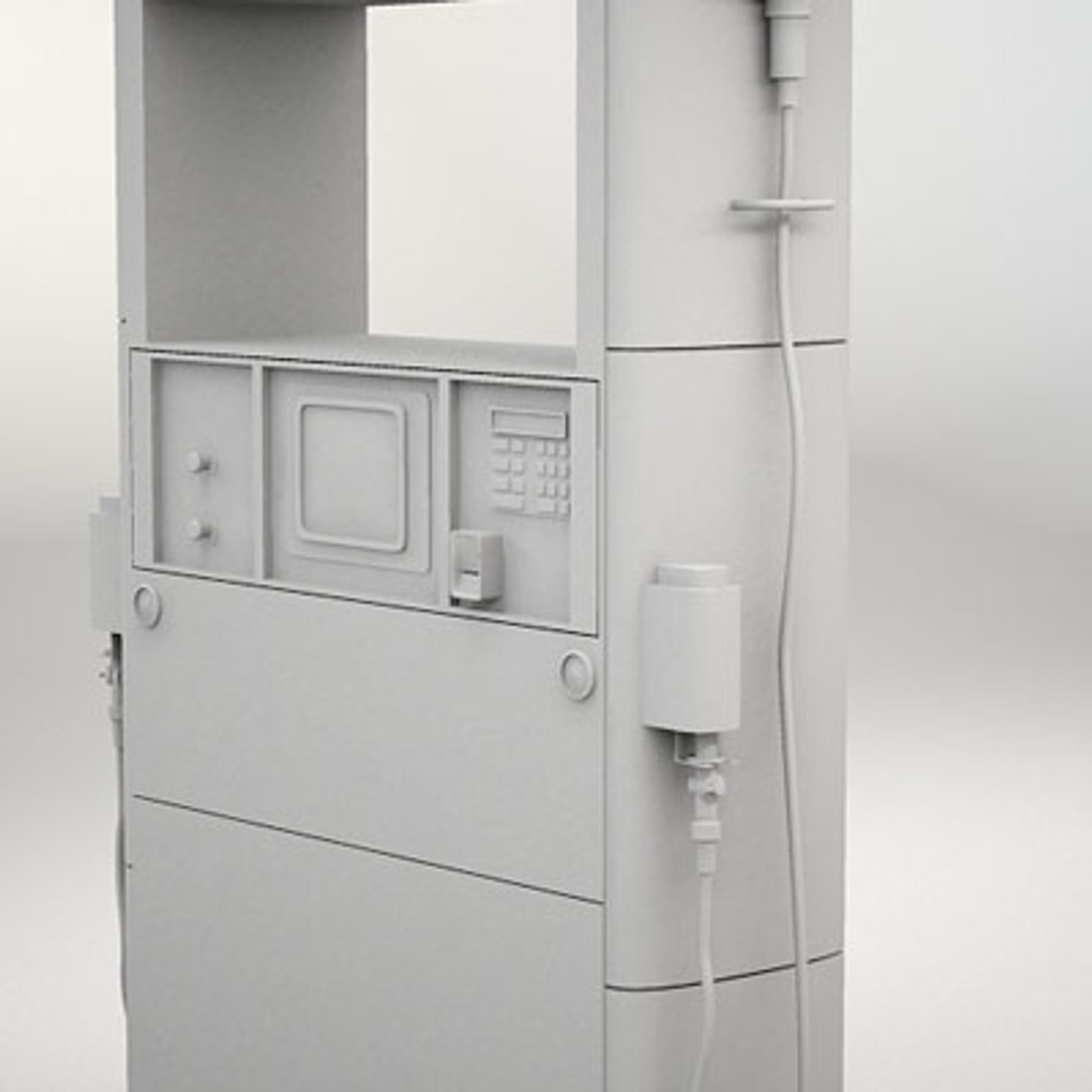 Station Hydrogen 3d Model