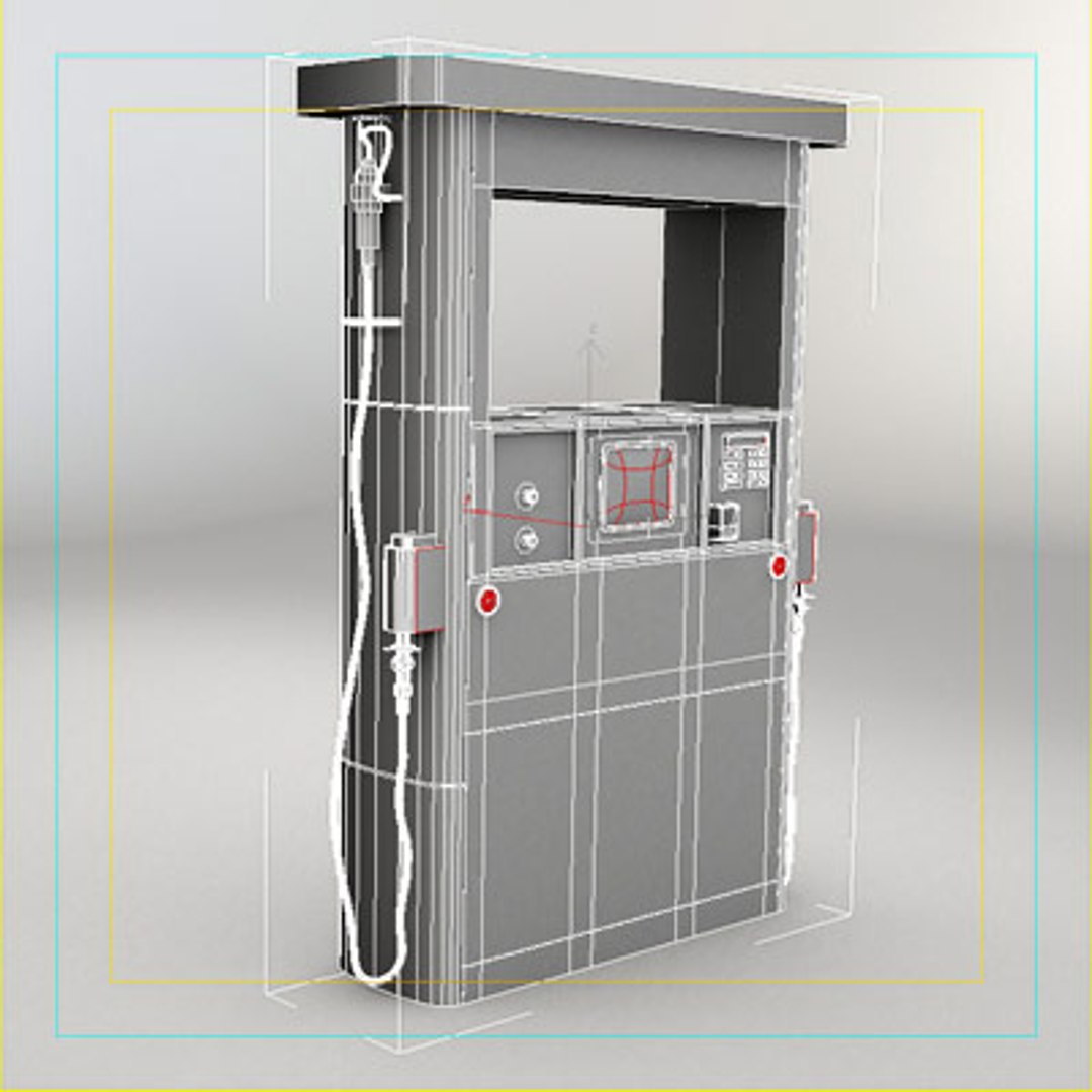 Station Hydrogen 3d Model