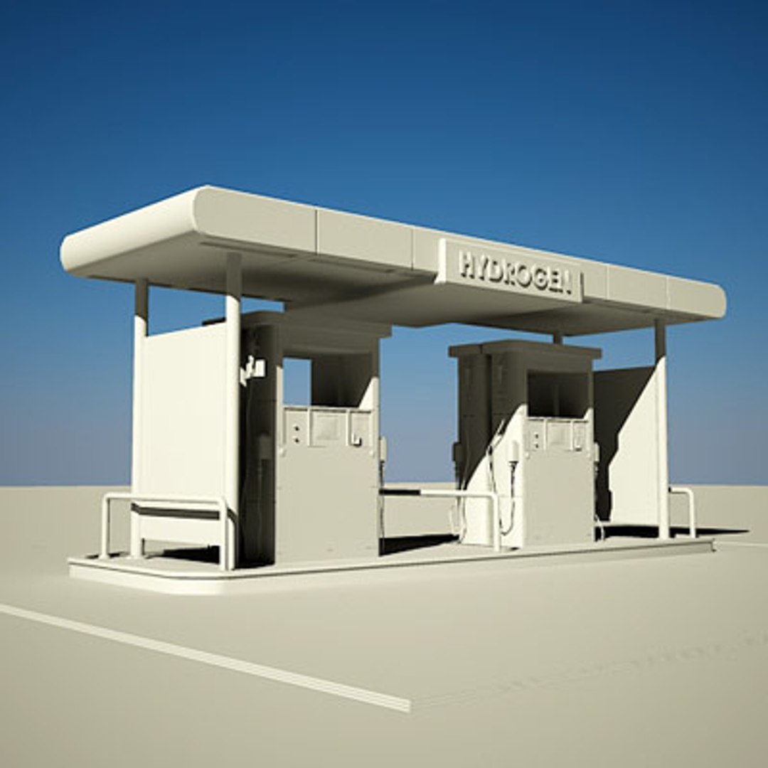 Station Hydrogen 3d Model
