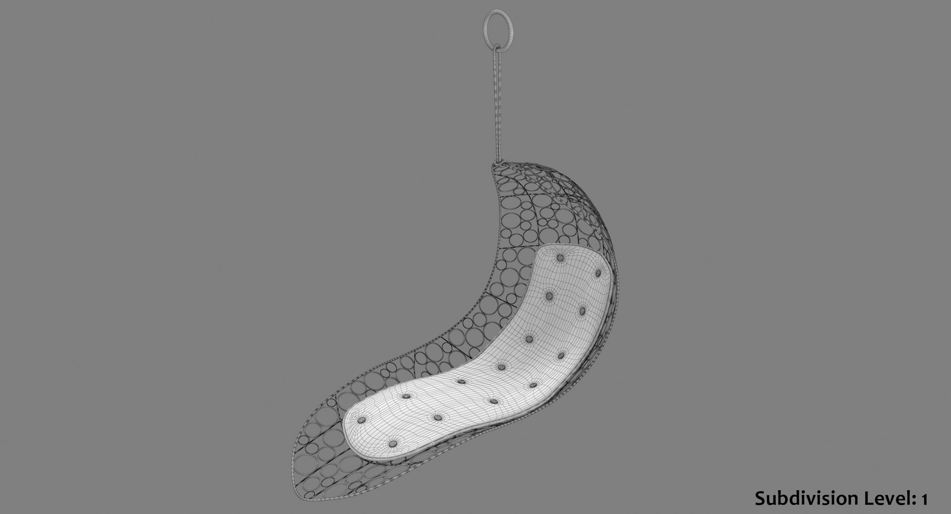 3D Hanging Chair Model - TurboSquid 1352778