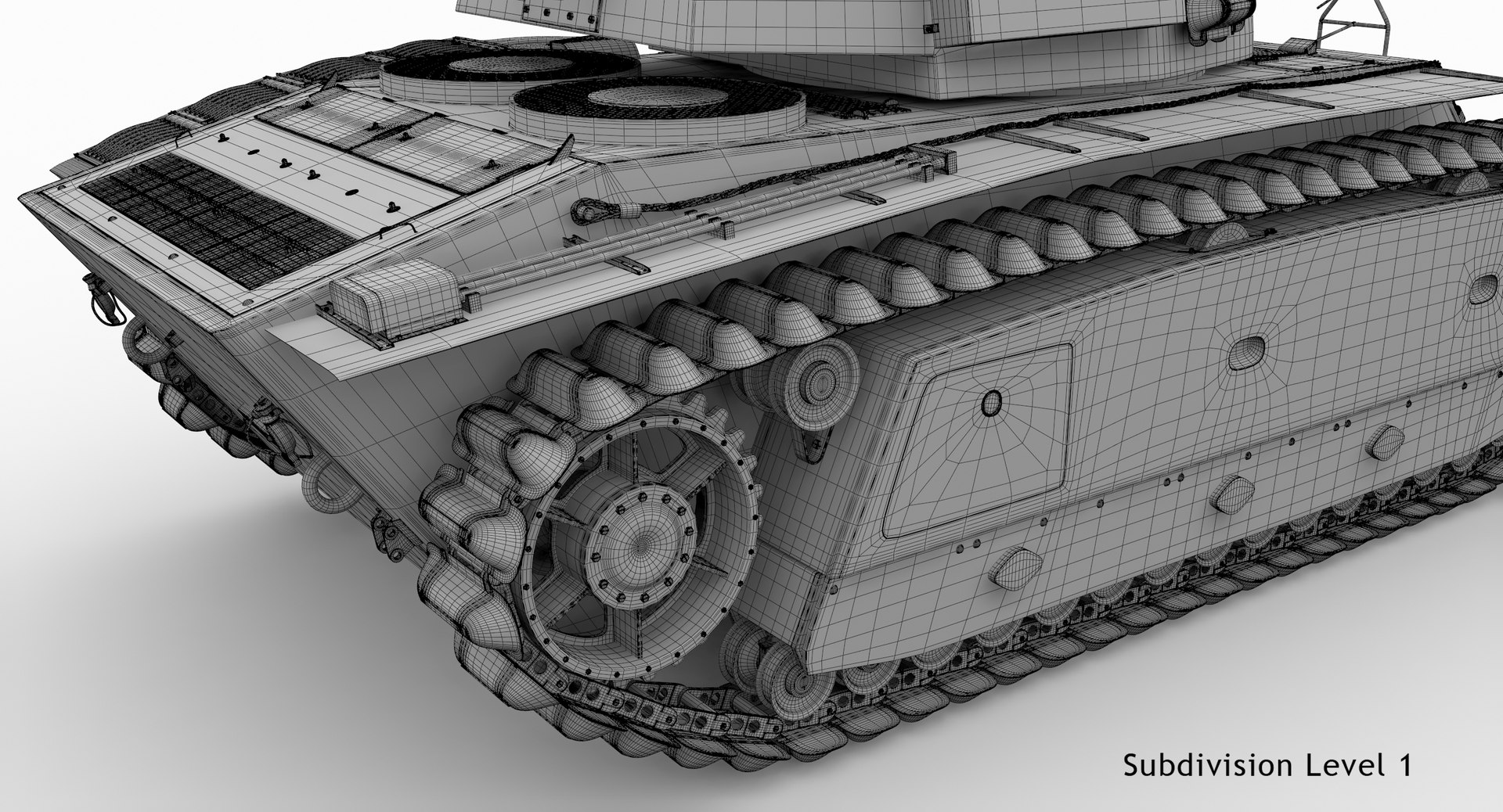 French arl 44 tank model - TurboSquid 1319658
