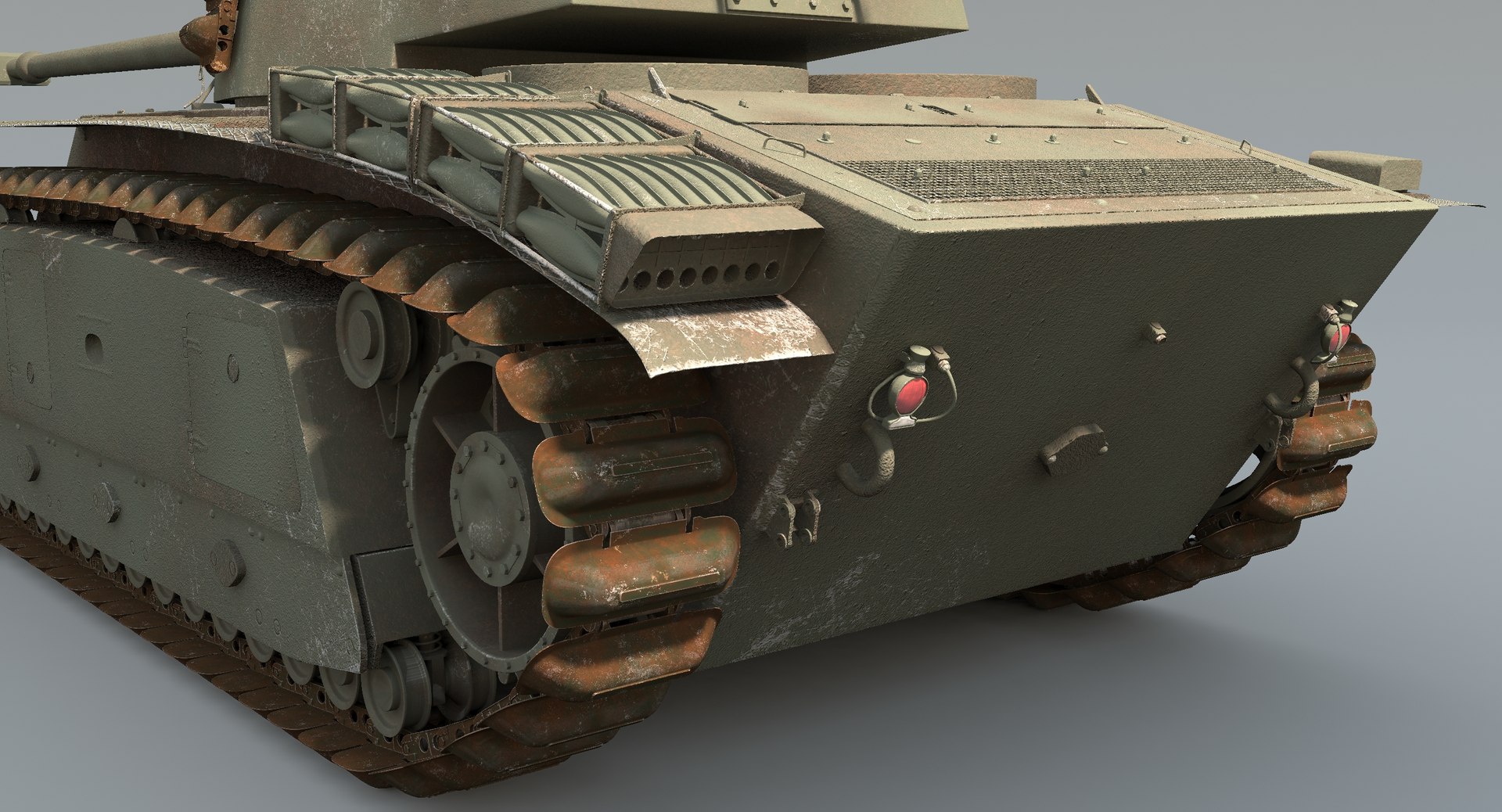 French Arl 44 Tank Model - TurboSquid 1319658