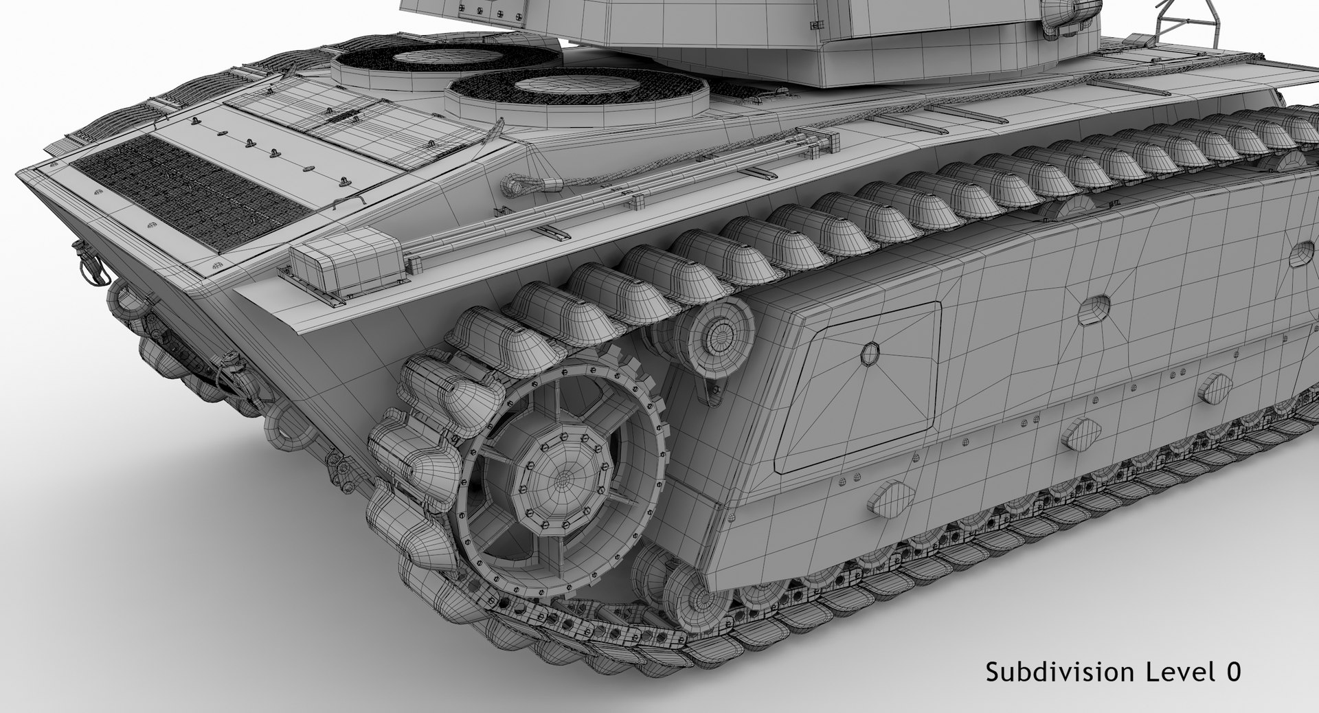 French arl 44 tank model - TurboSquid 1319658