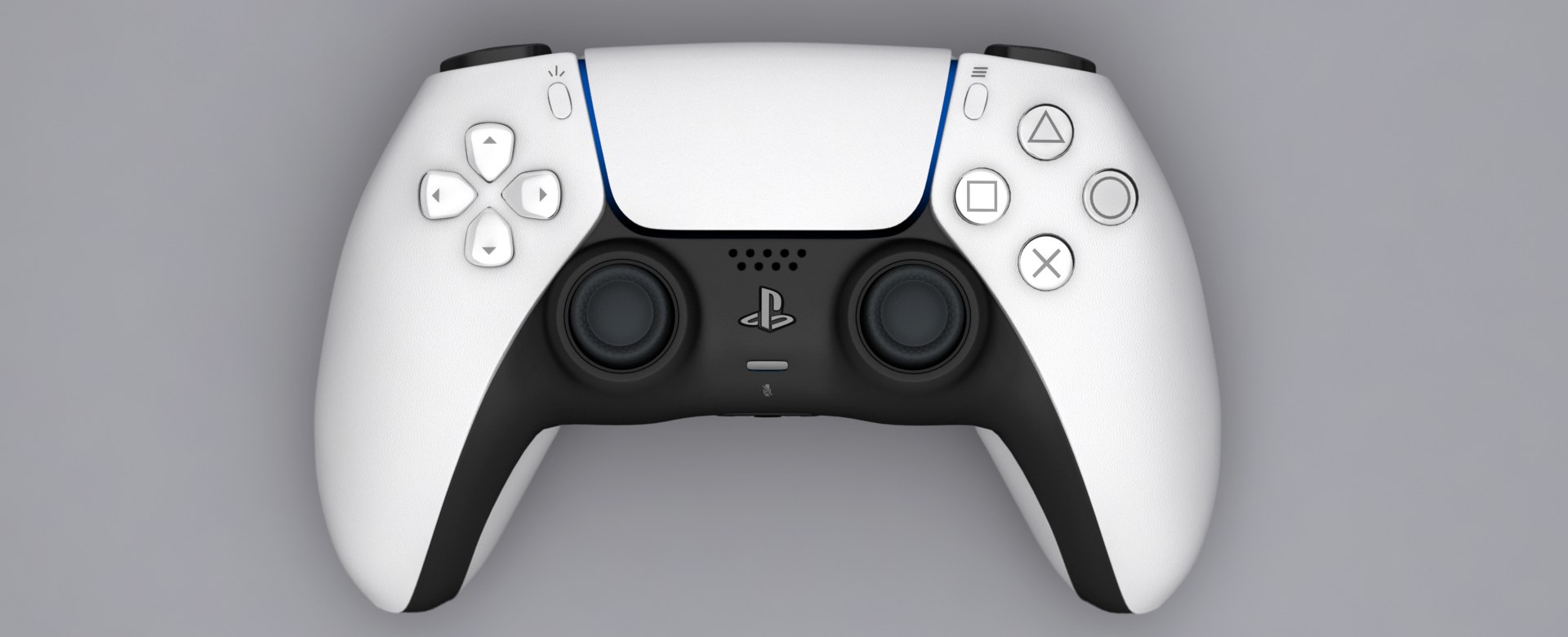 Realistic Playstation 5 Gamepad Model - TurboSquid 1578134