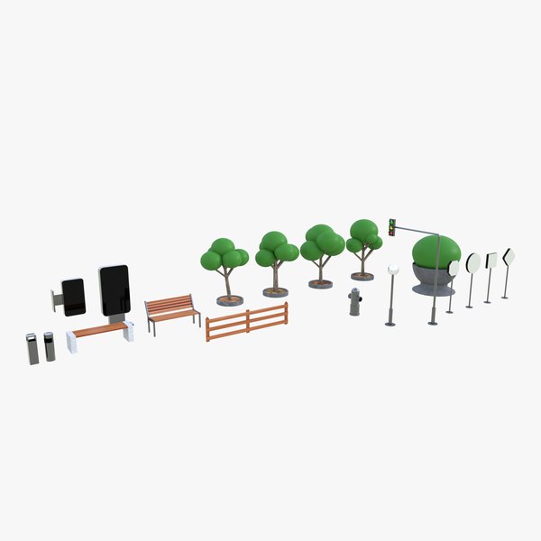 3D model City Tree Object - TurboSquid 1898418