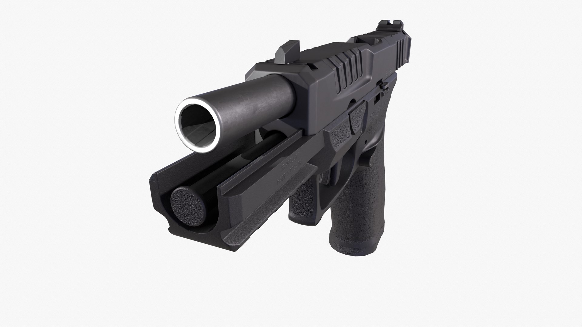 3D Springfield Armory - Echelon Handgun Model - TurboSquid 2251759
