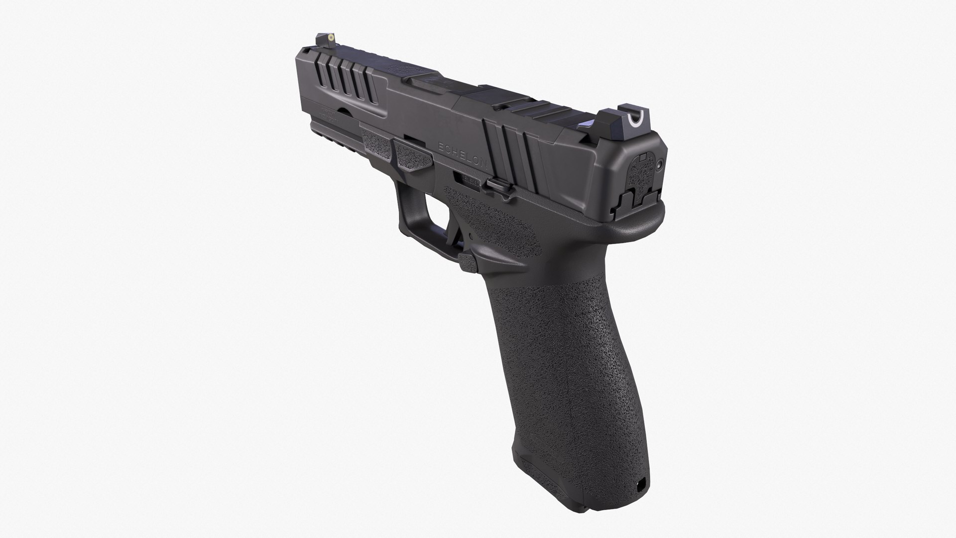 3D Springfield Armory - Echelon Handgun Model - TurboSquid 2251759