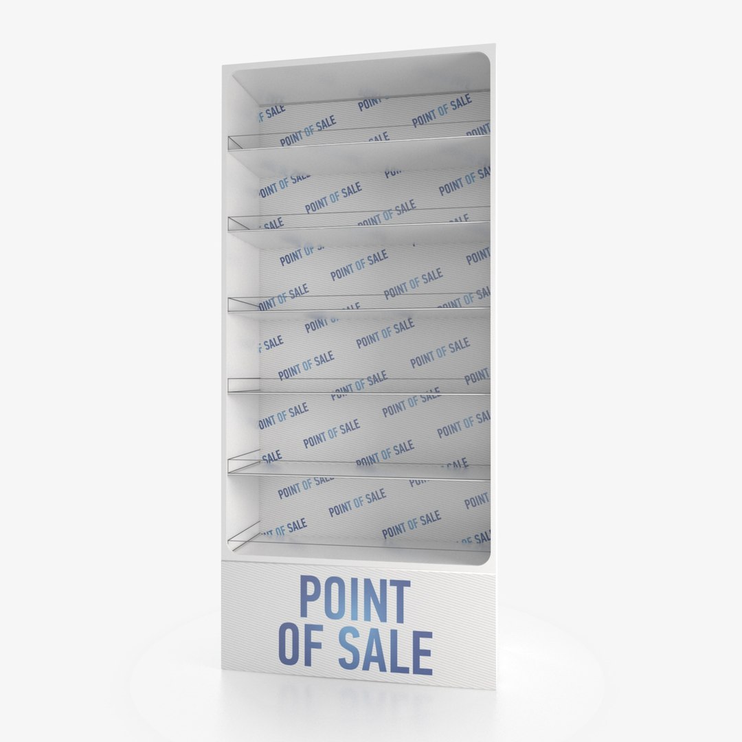 3D Model Display Rack - TurboSquid 1372959