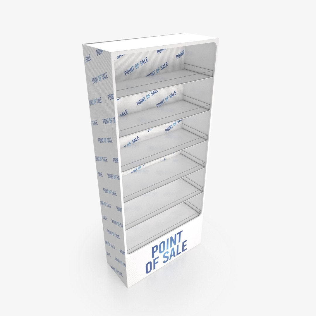 3D Model Display Rack - TurboSquid 1372959