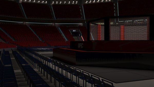 Ufc Arena and Locker Room 3D - TurboSquid 1754417