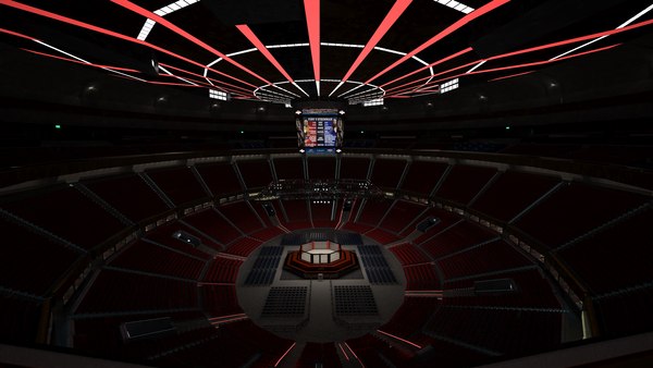 Ufc Arena and Locker Room 3D - TurboSquid 1754417