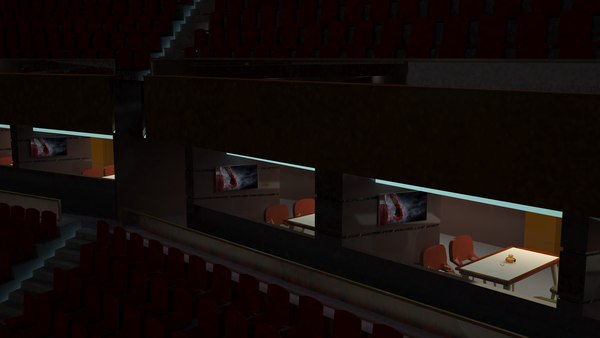 Ufc Arena and Locker Room 3D - TurboSquid 1754417