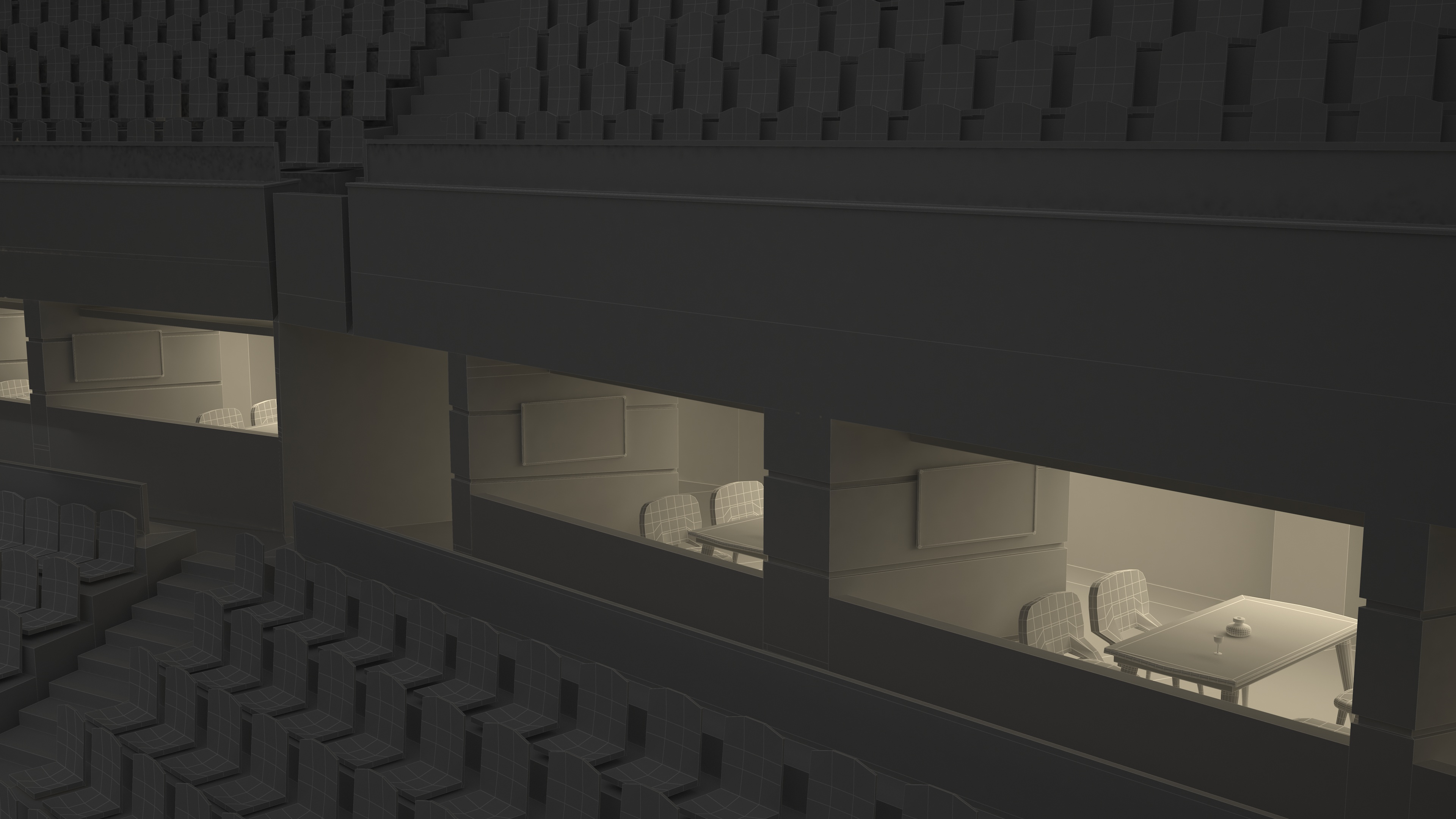 Ufc Arena and Locker Room 3D - TurboSquid 1754417