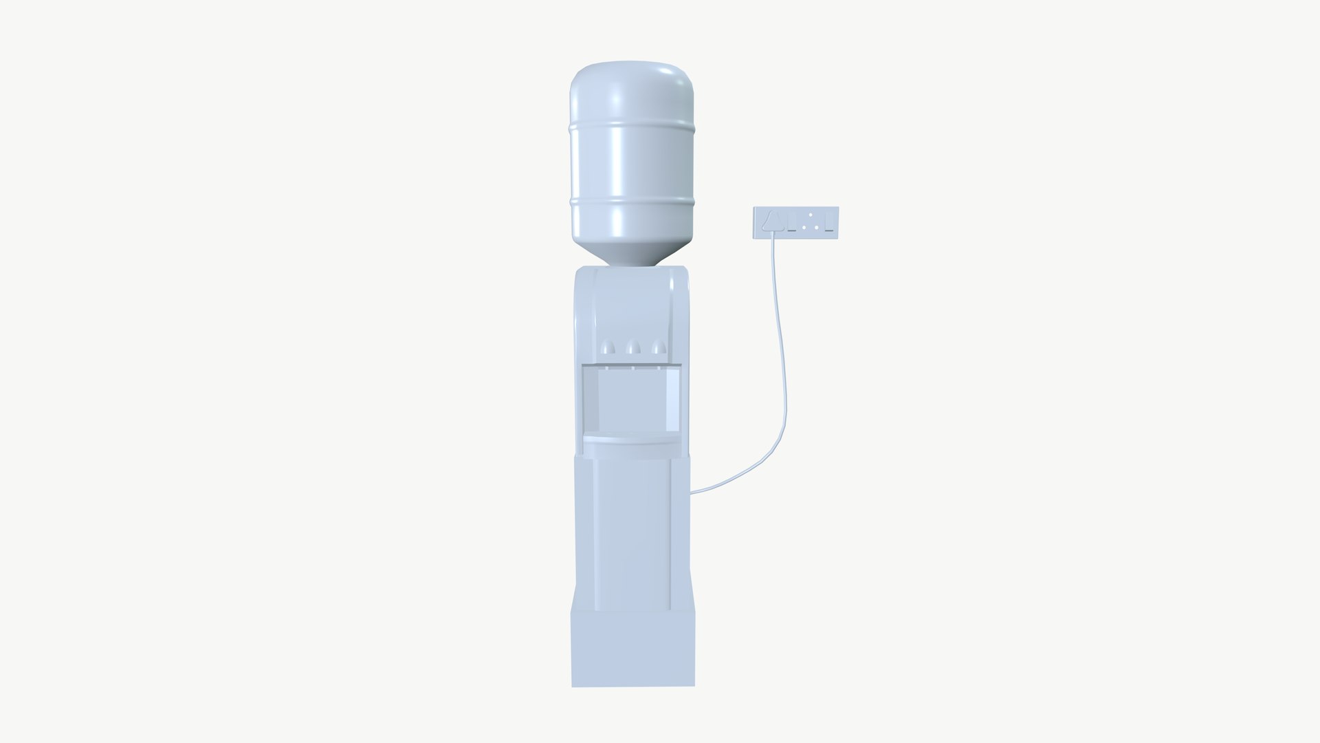 Water Dispenser 3D Model - TurboSquid 2317906