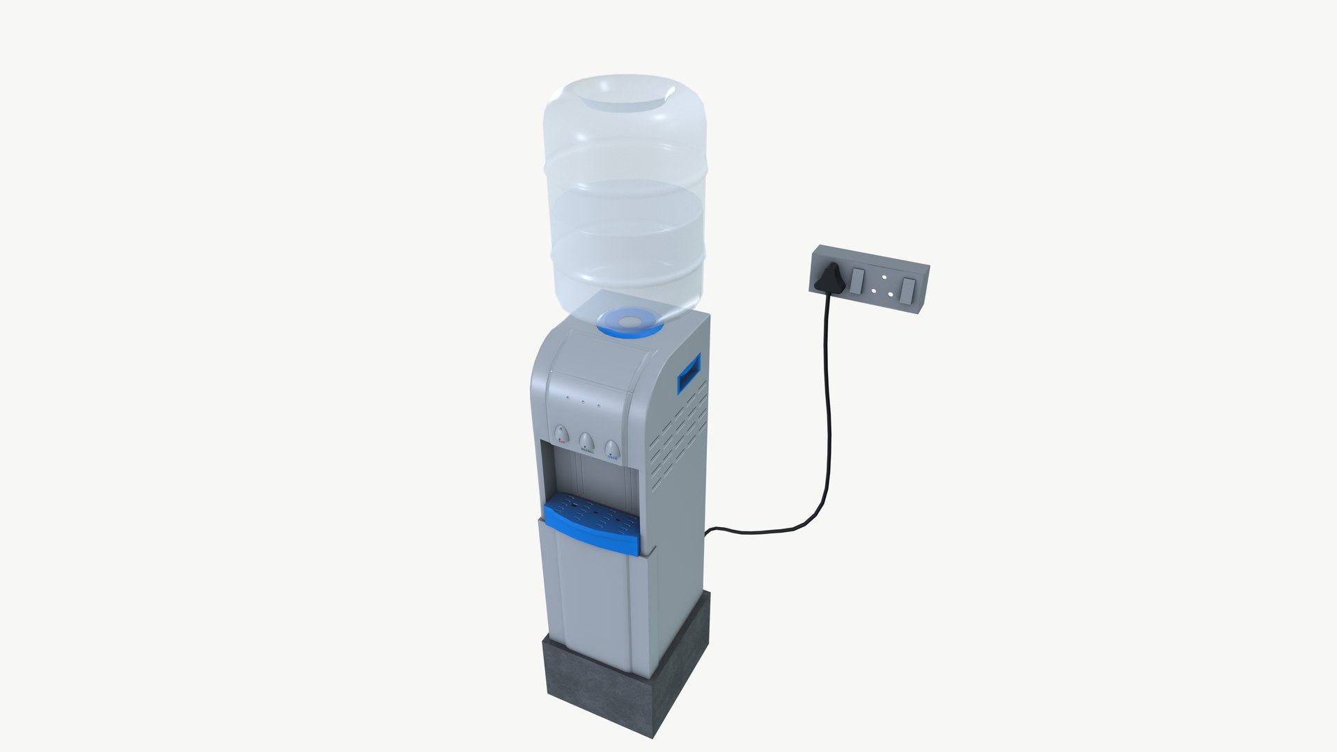 Water Dispenser 3D Model - TurboSquid 2317906