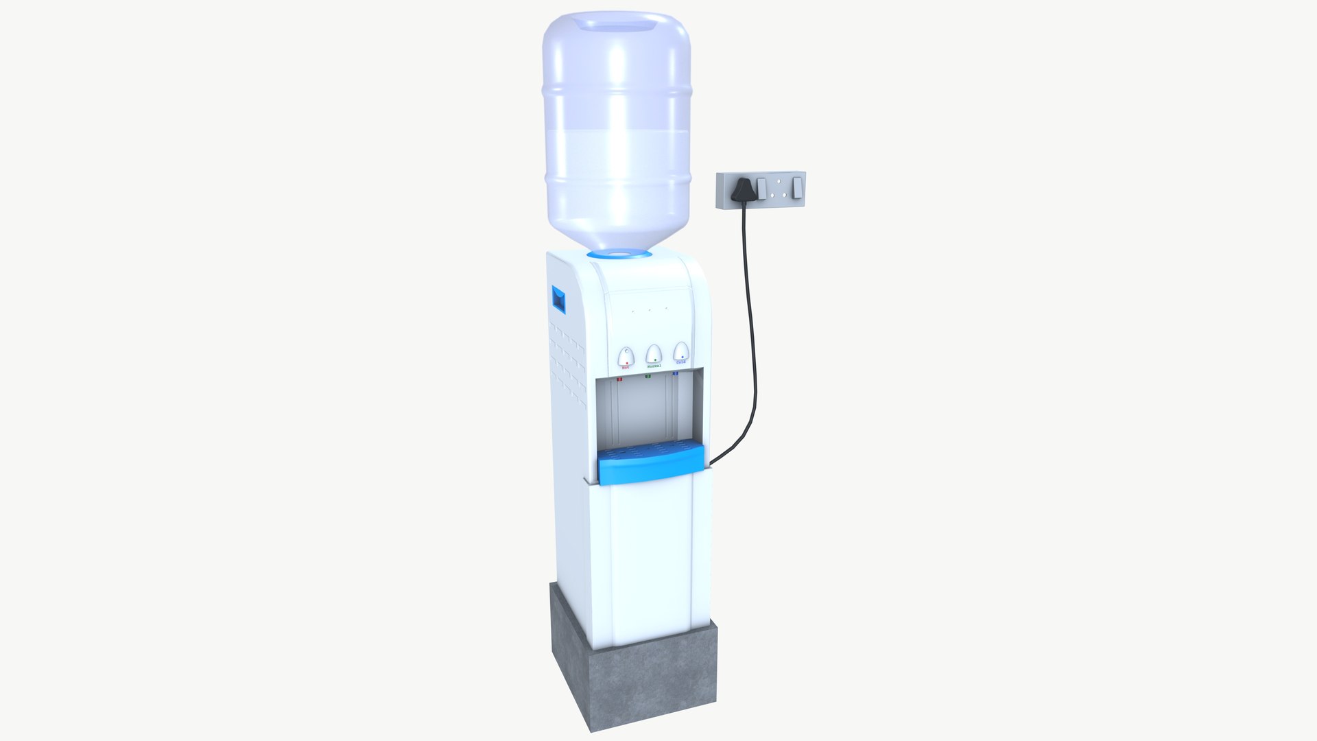 Water Dispenser 3D Model - TurboSquid 2317906