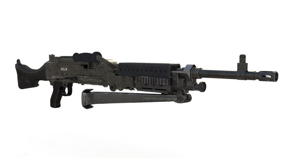 M240b machine gun 3D - TurboSquid 1207009