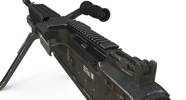 M240b machine gun 3D - TurboSquid 1207009