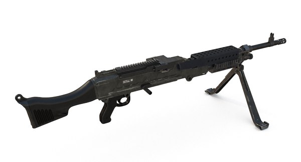 M240b machine gun 3D - TurboSquid 1207009