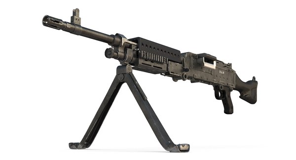 M240b machine gun 3D - TurboSquid 1207009