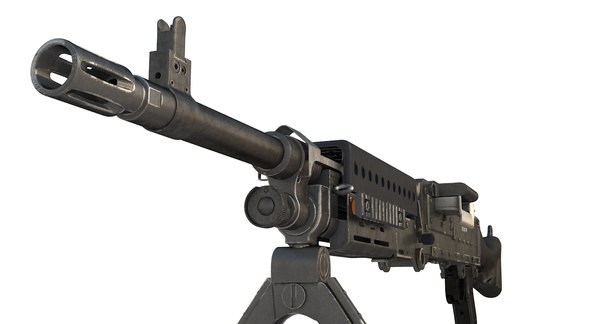 M240b machine gun 3D - TurboSquid 1207009