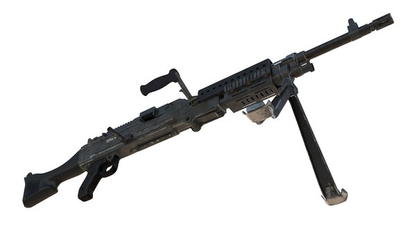M240b machine gun 3D - TurboSquid 1207009