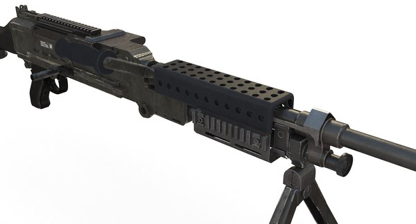 M240b machine gun 3D - TurboSquid 1207009