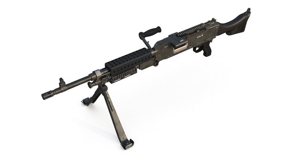 M240b machine gun 3D - TurboSquid 1207009