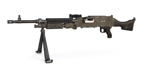 M240b machine gun 3D - TurboSquid 1207009