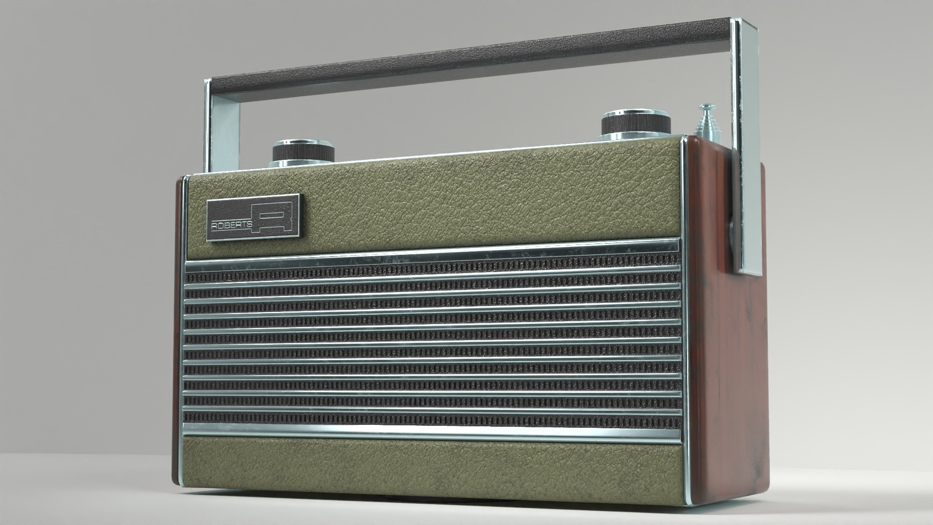 Roberts Radio RFM3 3D Model - TurboSquid 2439978