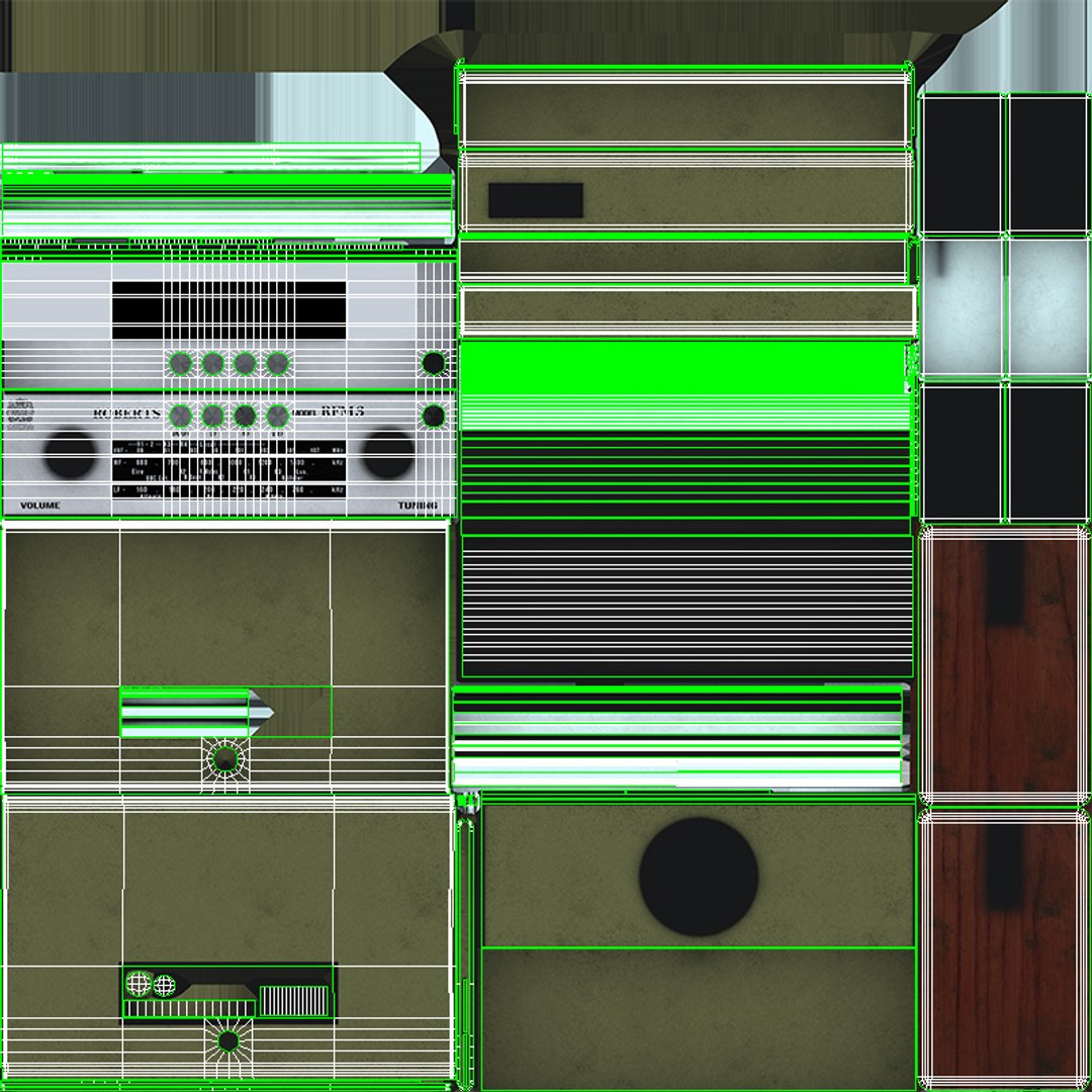 Roberts Radio RFM3 3D Model - TurboSquid 2439978
