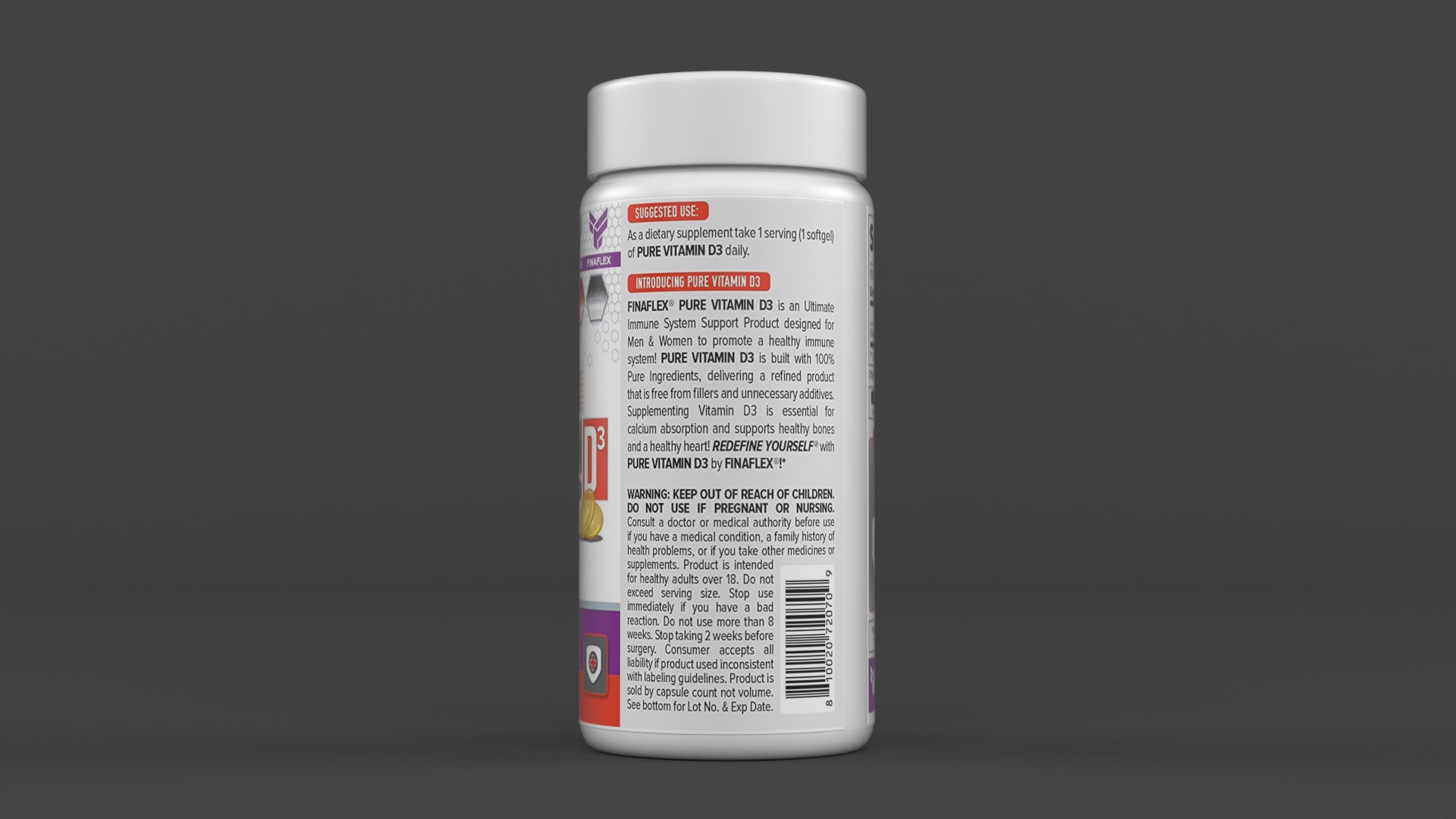 Vitamin 3D Model - TurboSquid 1969873