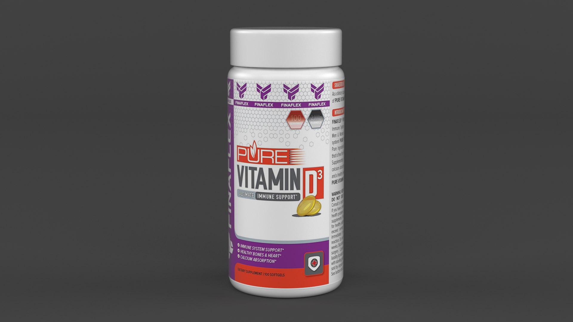 Vitamin 3D Model - TurboSquid 1969873