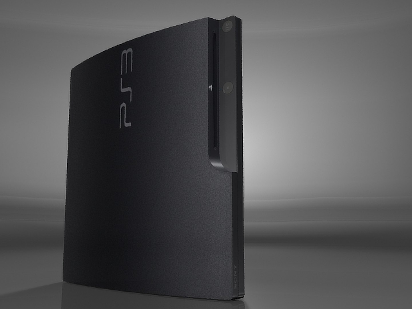 Sony Ps3 Slim S 3d Obj