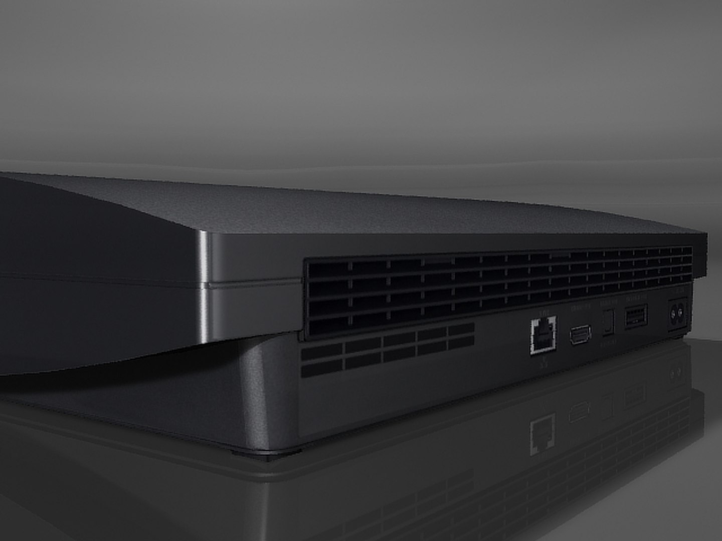 Sony Ps3 Slim S 3d Obj