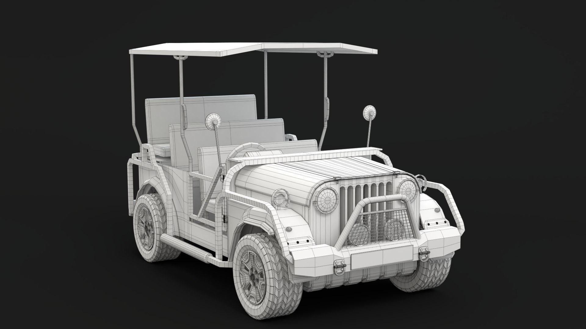 3D Model Safari Vehicle - TurboSquid 1515016