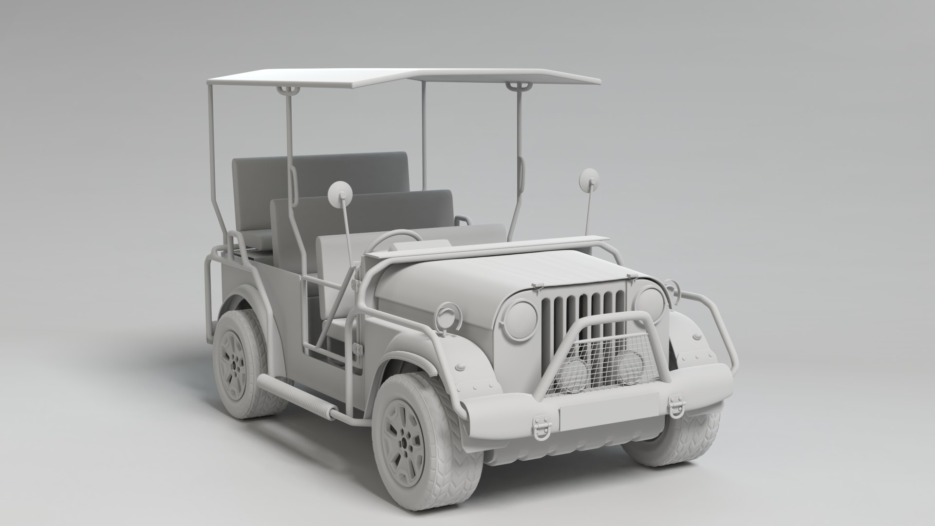 3D Model Safari Vehicle - TurboSquid 1515016