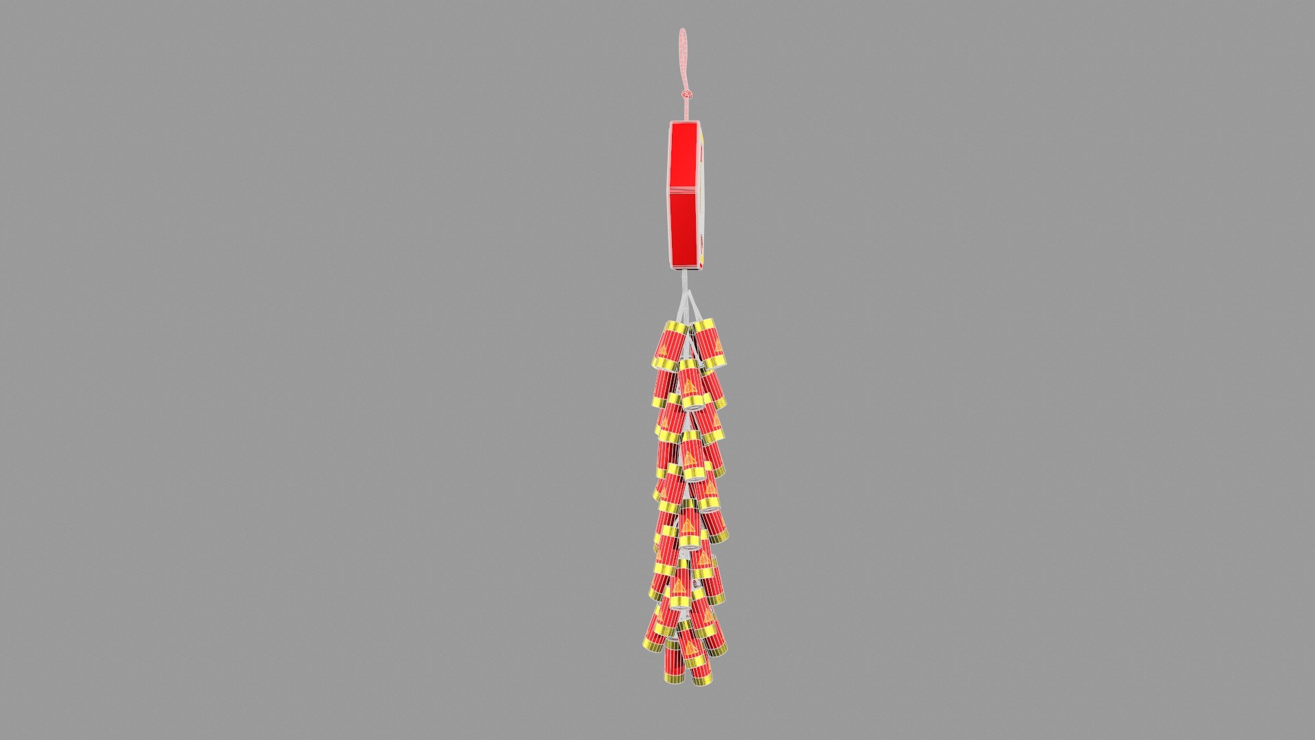3D Chinese New Year Firecracker Model - TurboSquid 2331898