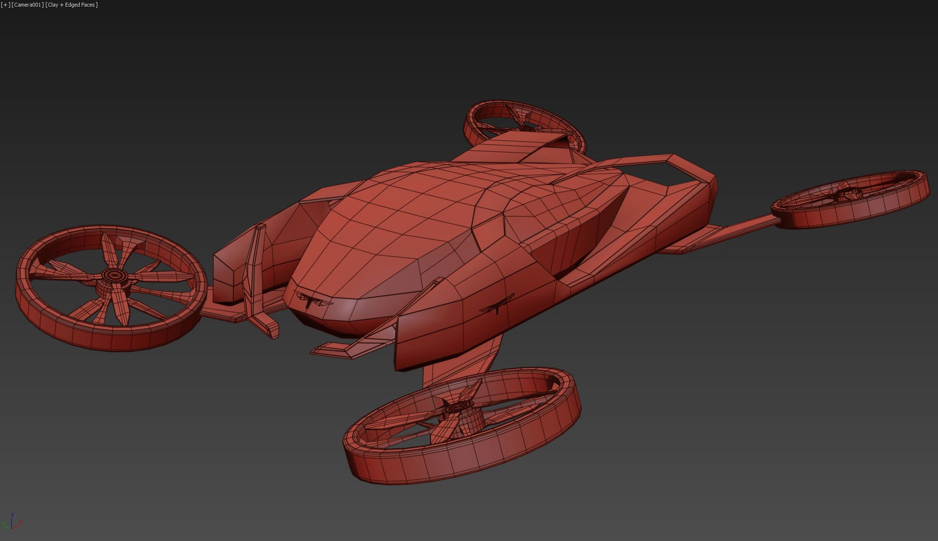 5 1 Cool Copter 3D Model - TurboSquid 1341238