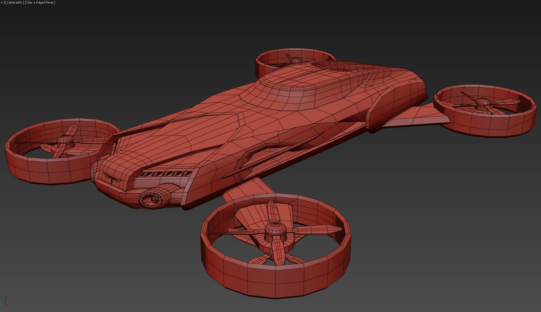 5 1 Cool Copter 3D Model - TurboSquid 1341238