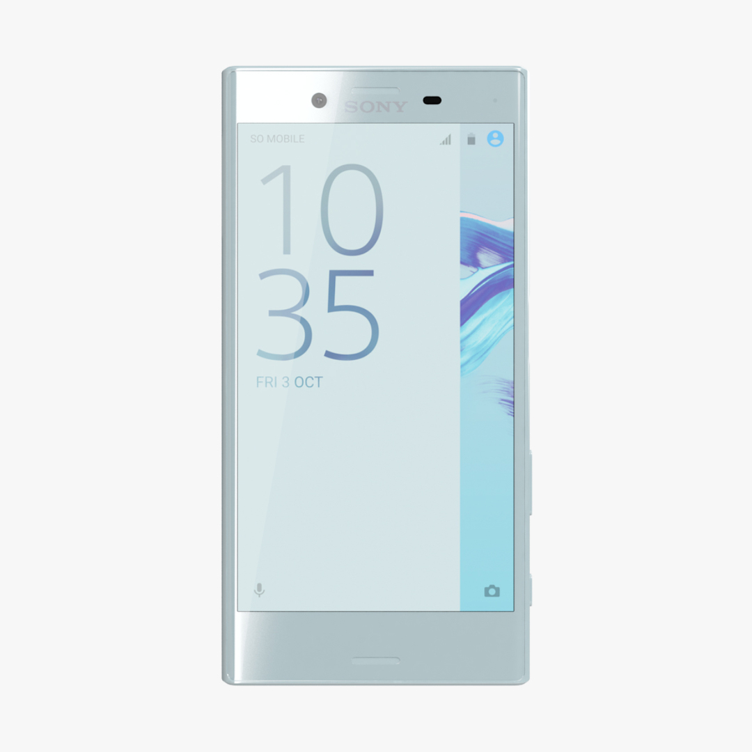3d Model Realistic Sony Xperia X