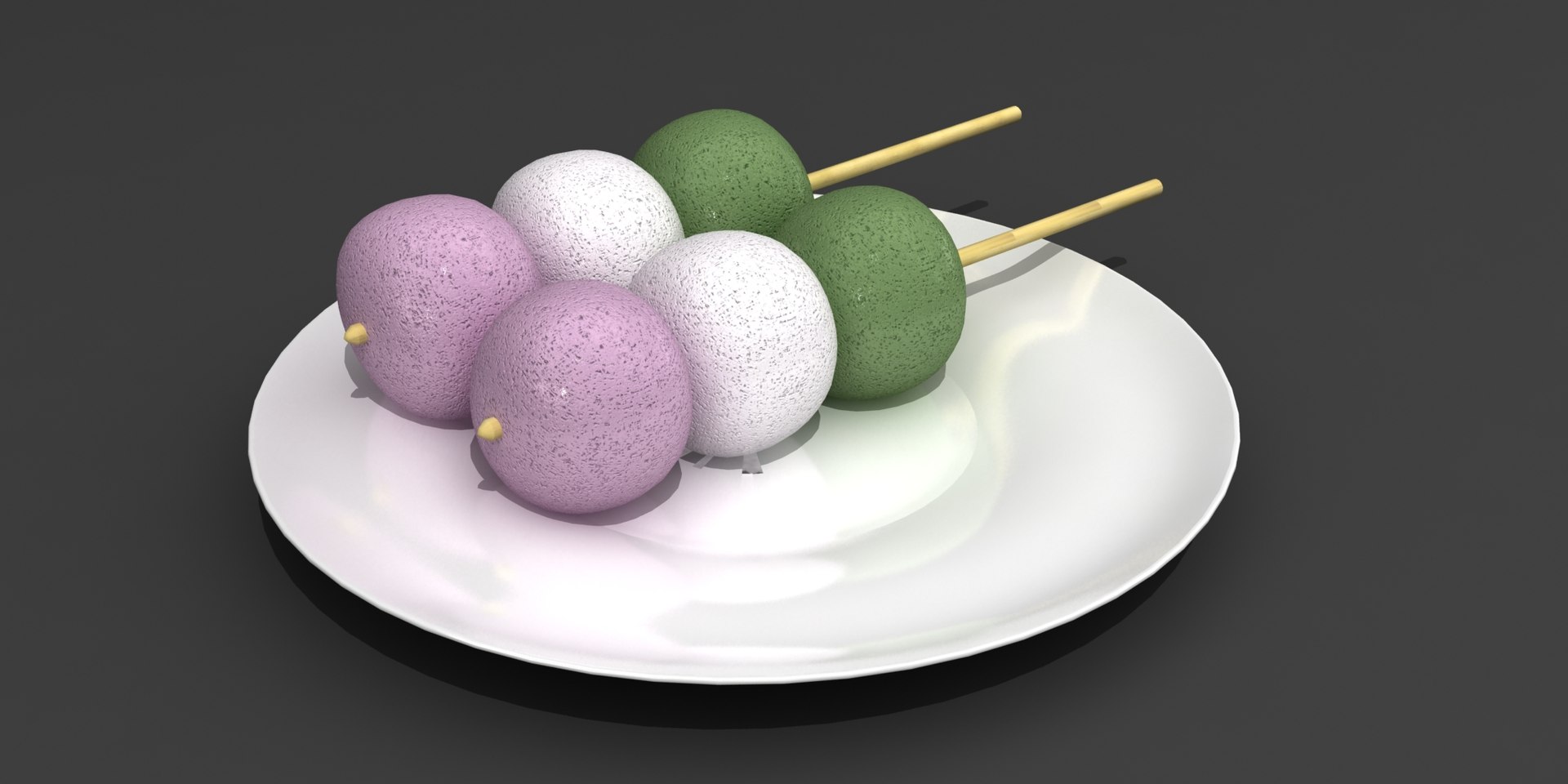 Dango Sweet 3D Model - TurboSquid 1552064