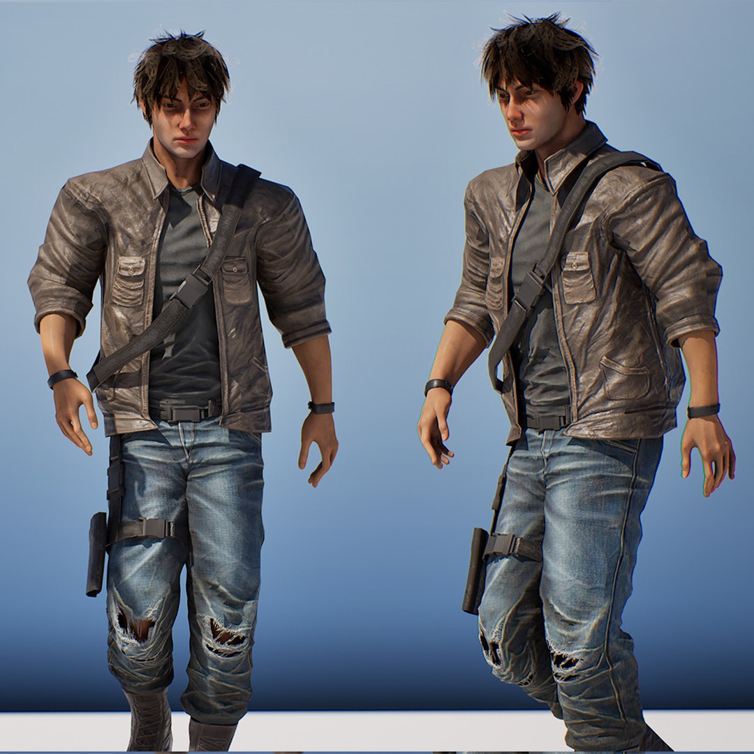 Survival Man - Character 3D Model - TurboSquid 2395505