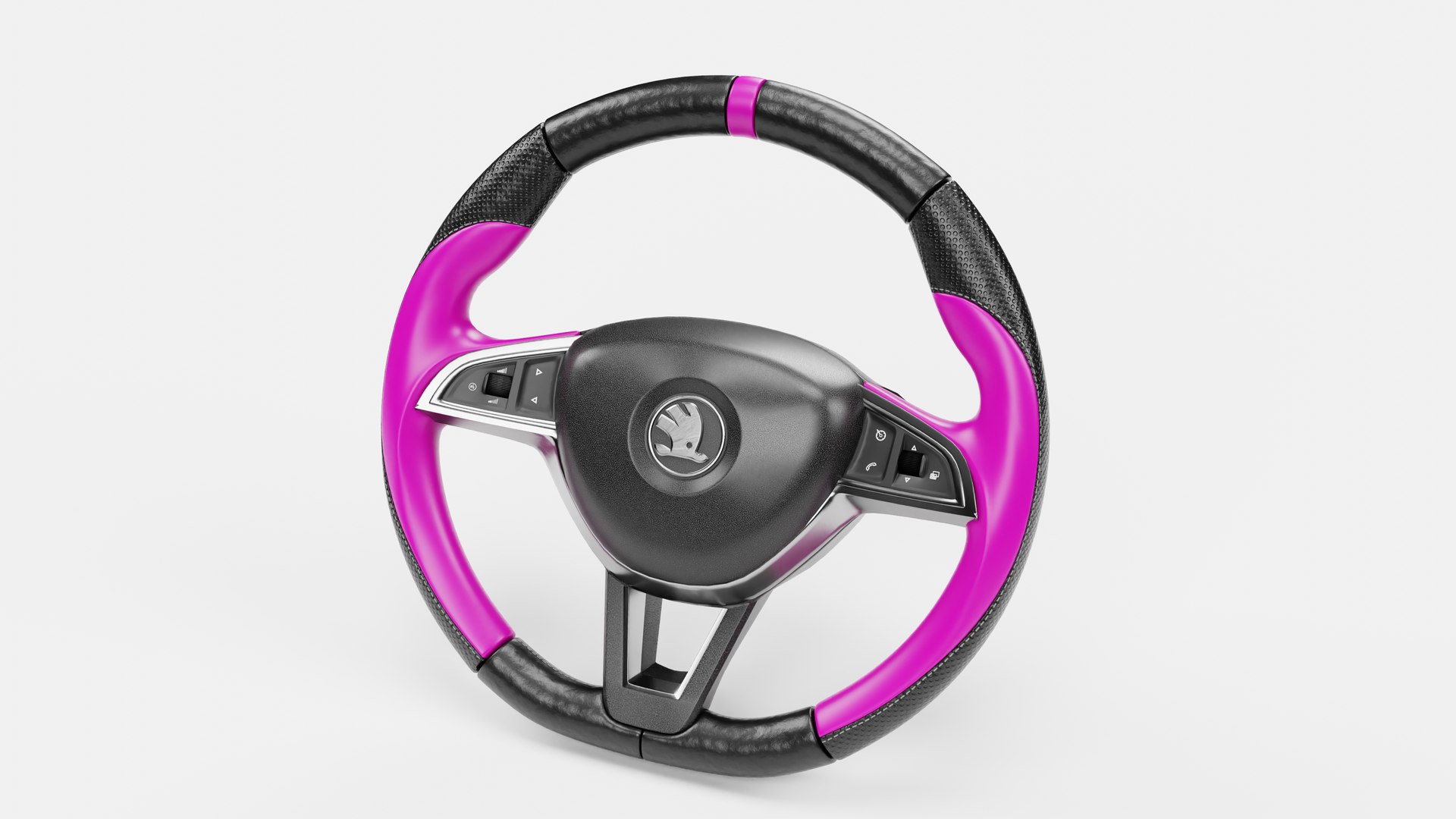 3D Pink Cover Steering Wheel - TurboSquid 2191021