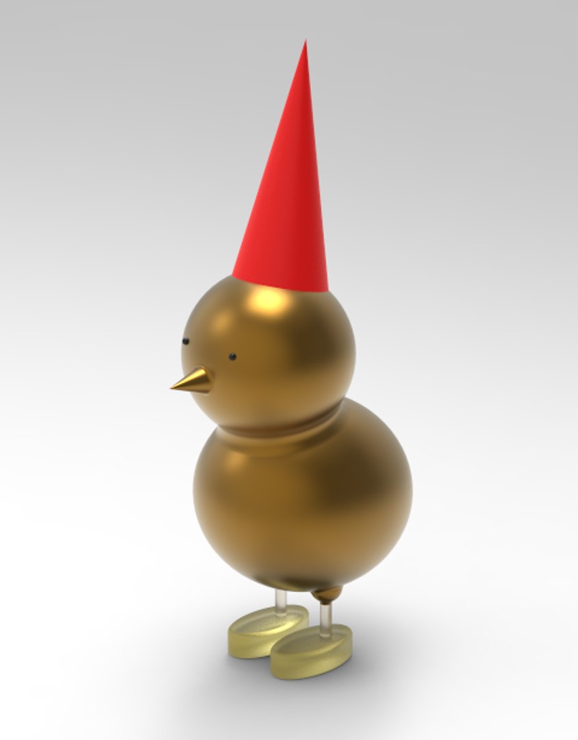 3D party duck - TurboSquid 2164059