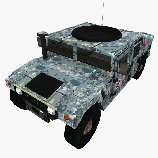 modelo 3d Hummer HMMWV - TurboSquid 1053458