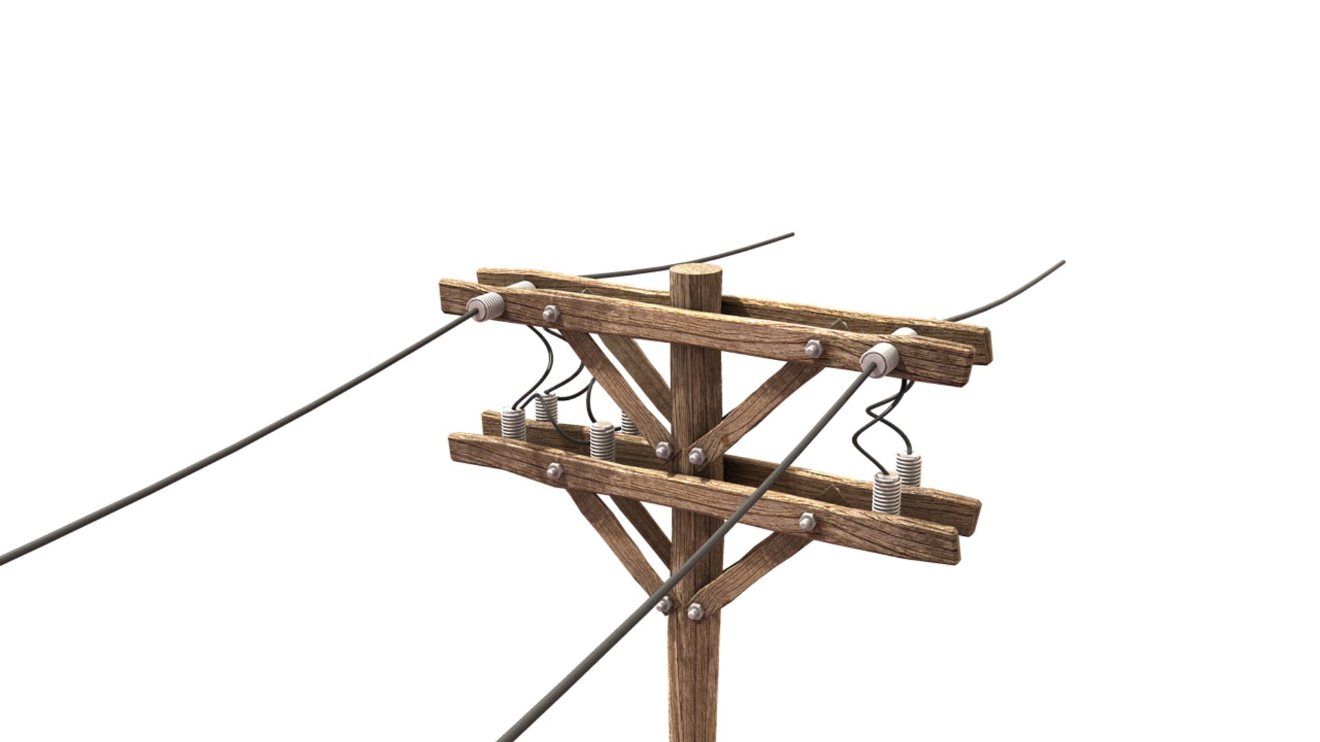 3d model utility pole