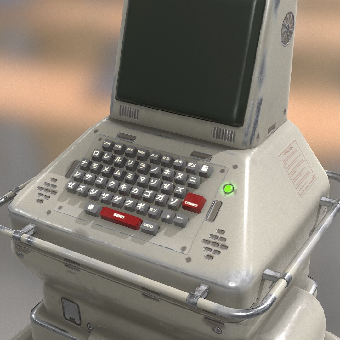 Sci-fi Console Pbr Model - TurboSquid 1200419