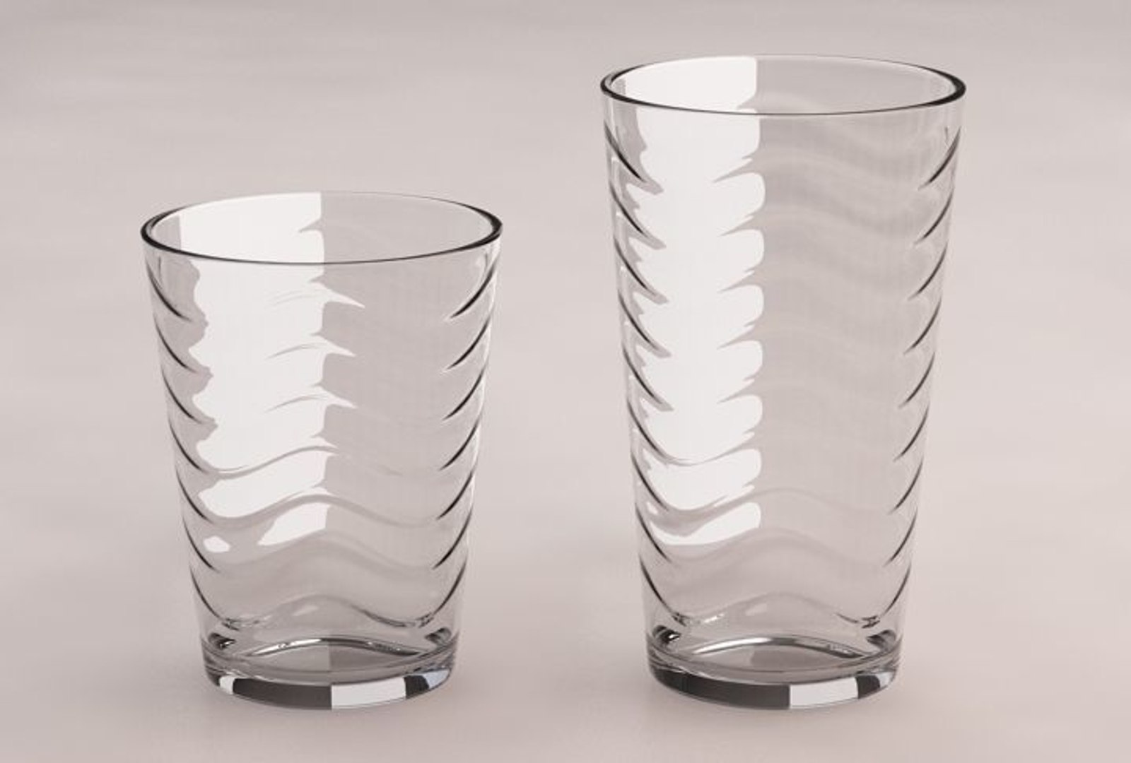 3D Glass Water Model - TurboSquid 1551107